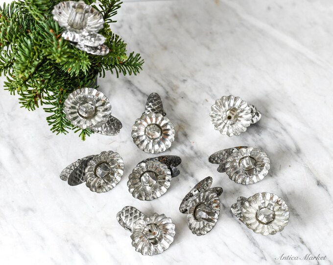 Vintage Christmas Tree Candle Clips - Etsy