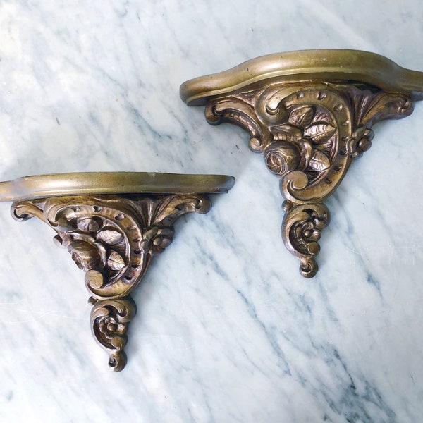 Gold Brackets - Etsy