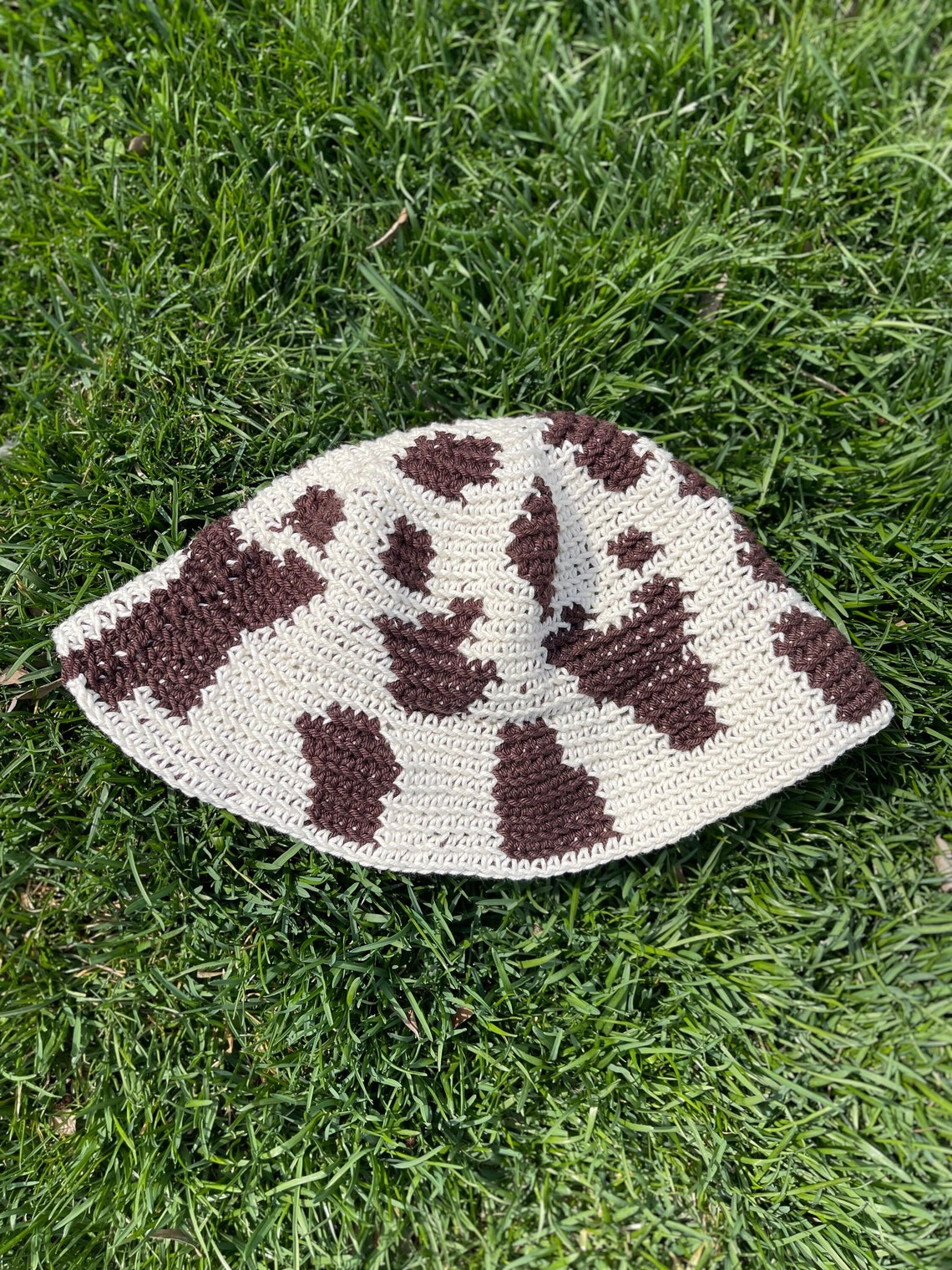 Cow Print Bucket Hat/ Animal Print Hat/summer Hat/handmade Sun - Etsy