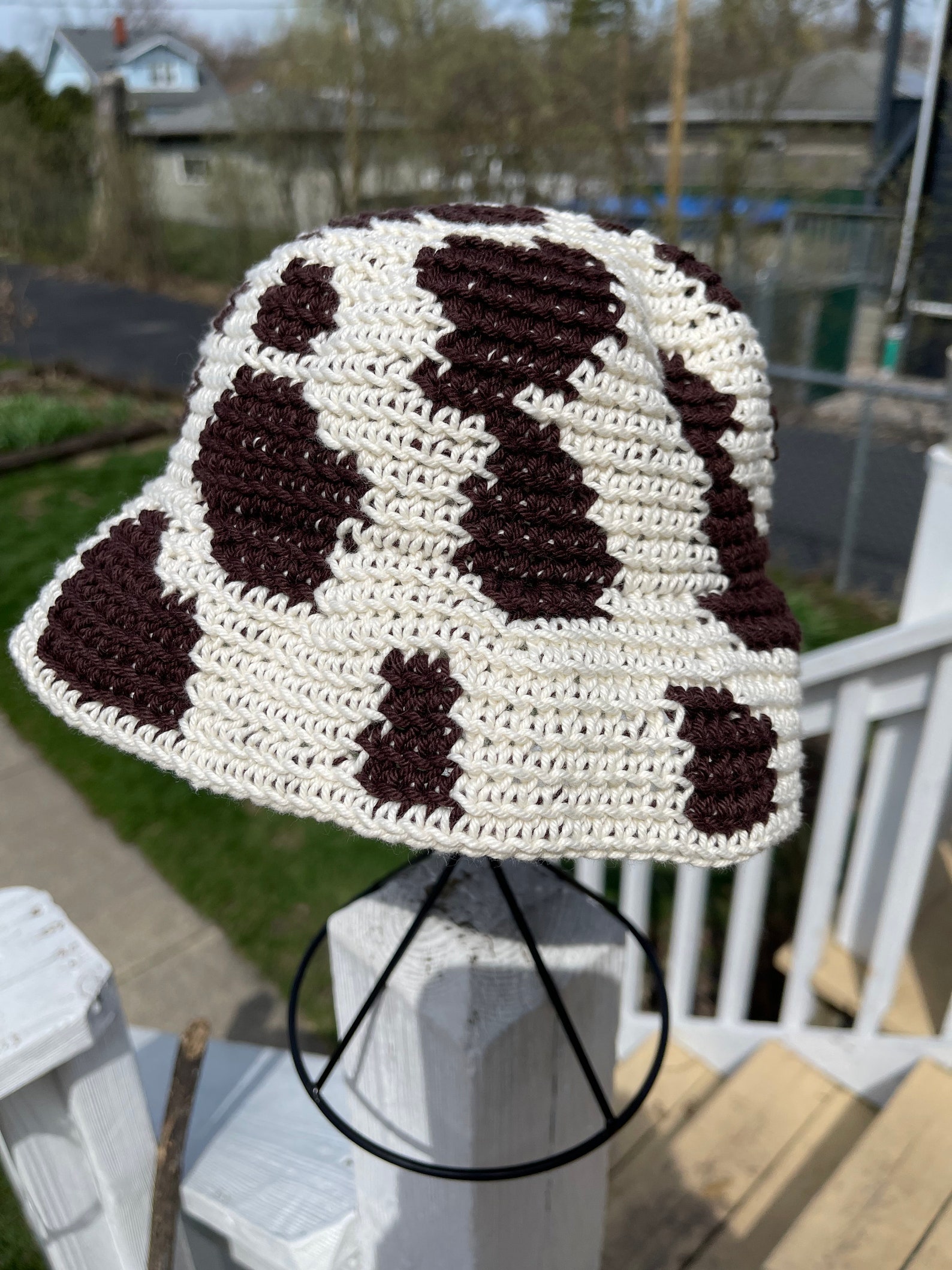 Cow Print Bucket Hat/ Animal Print Hat/summer Hat/handmade Sun - Etsy