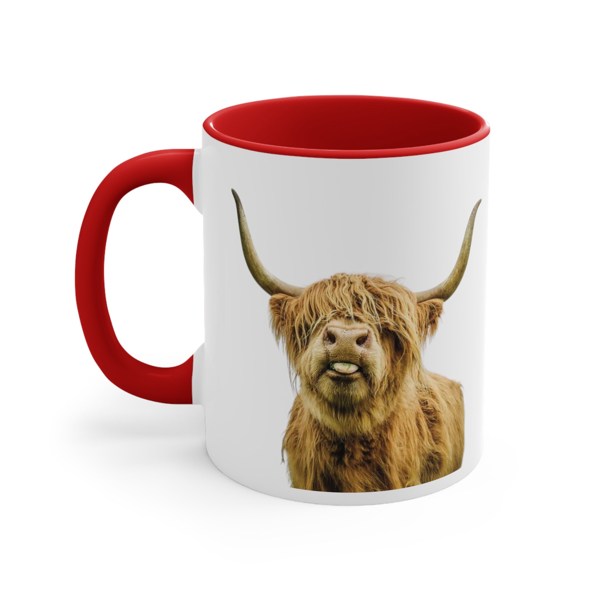 Highland Cow Coffee Mug | 11oz | Cute Highland Cow Cup | Cow Lover Gift ...