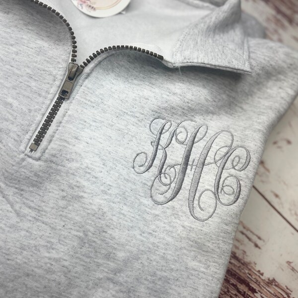 Monogram Sweatshirt - Etsy