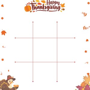 Custom Tic Tac Toe Printable Thanksgiving Tic Tac Toe Thanksgiving Game ...