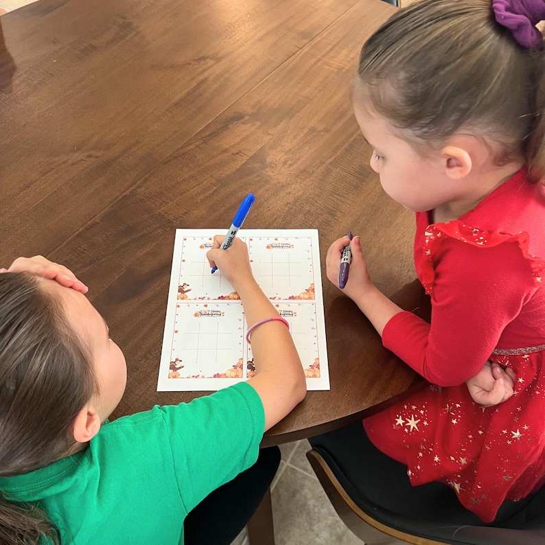 July Fourth Tic Tac Toe Printable Game for Kids Party Activity Sheet ...