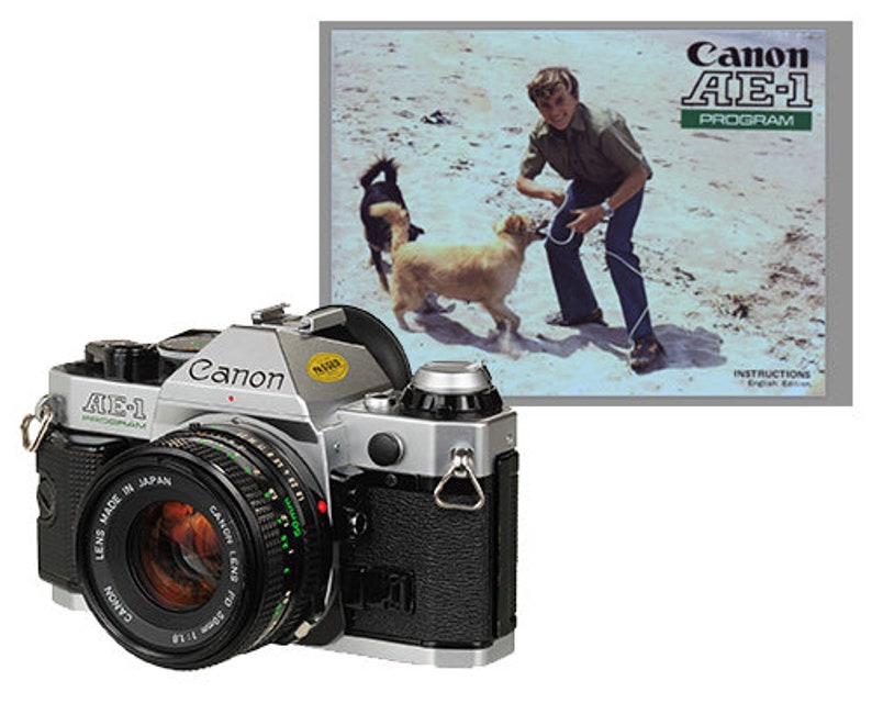 Canon AE1 Program Original User Manual PDF - Etsy
