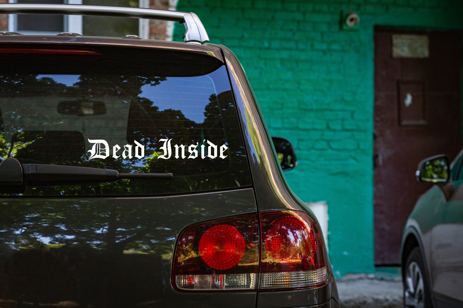 Dead Inside - Vehicle Window Decal - Spooky - Etsy