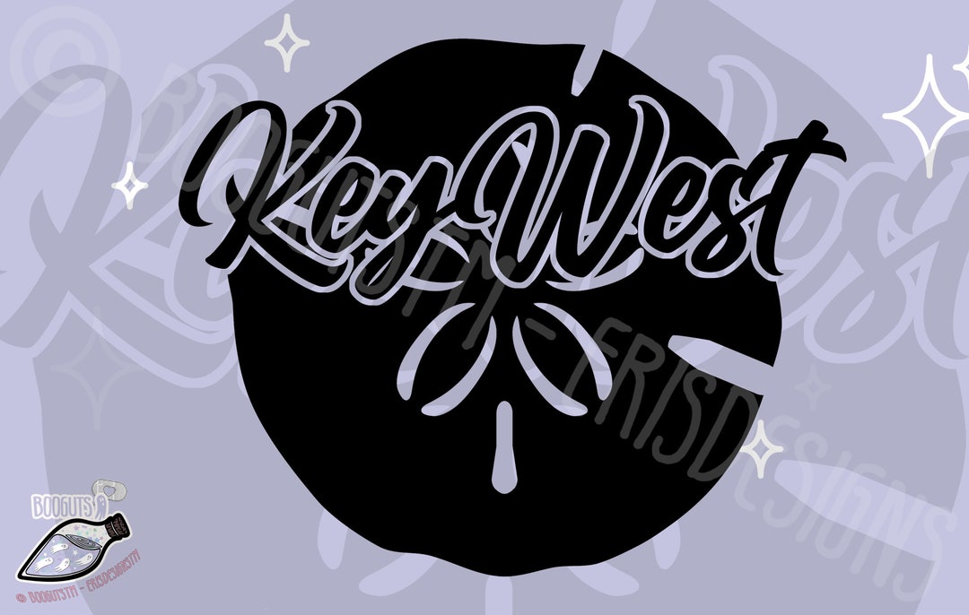 Key West - Decal - Florida - Conch - Shell - Starfish - Sand Dollar ...