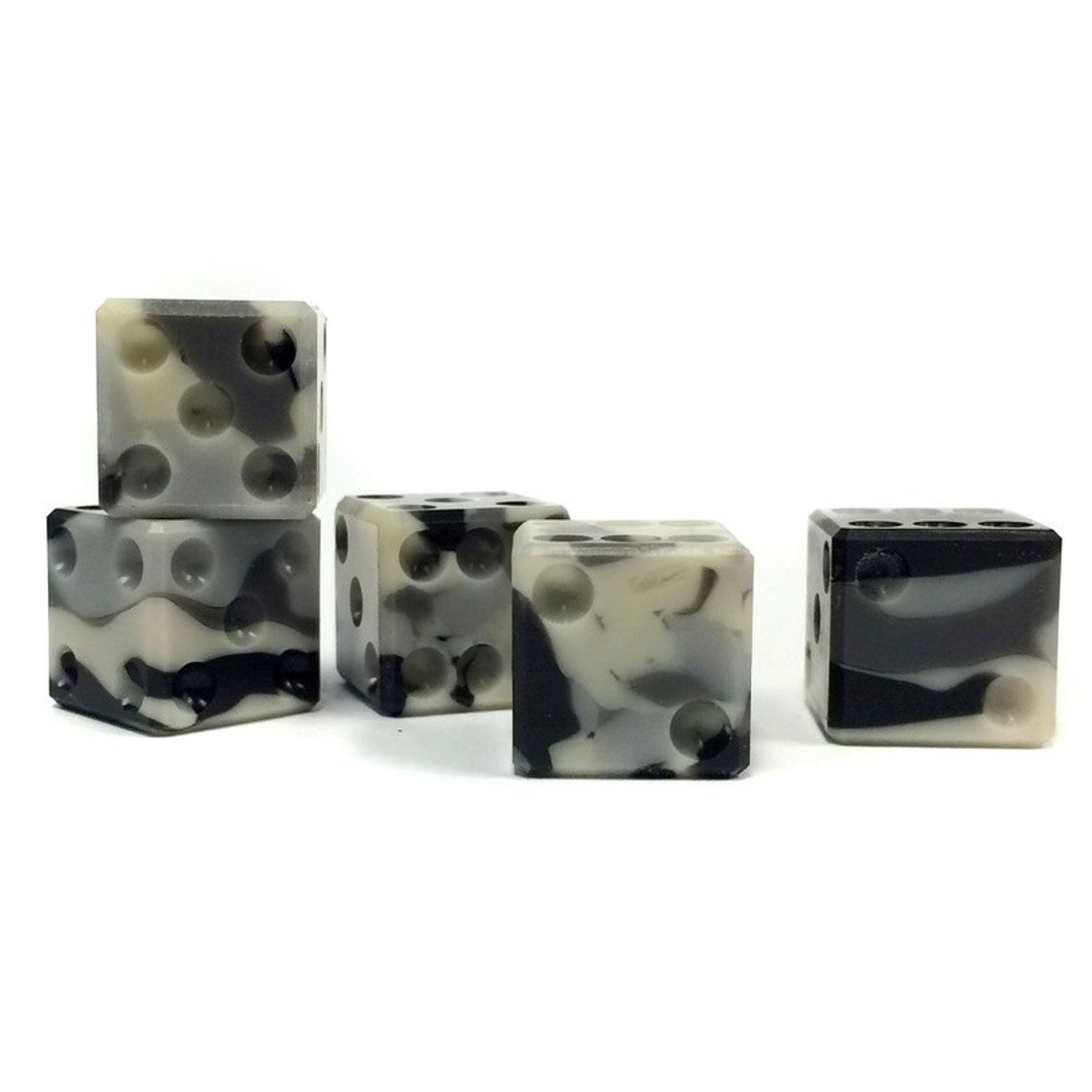 Acrylic Urban Digital Camo Gaming Dice 5/8 Standard - Etsy