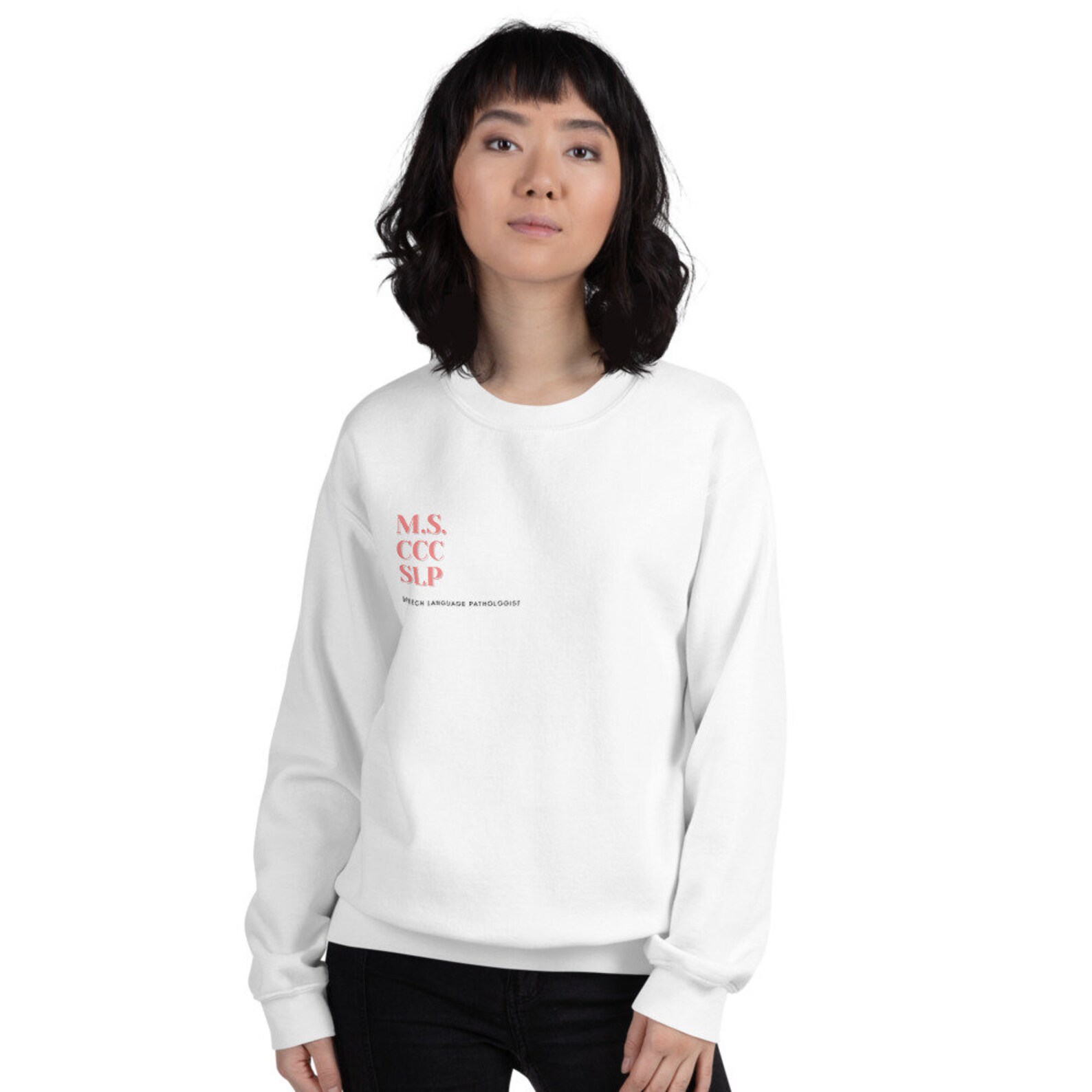 MS CCC SLP Speech Language Pathology Credentials Unisex Sweatshirt - Etsy
