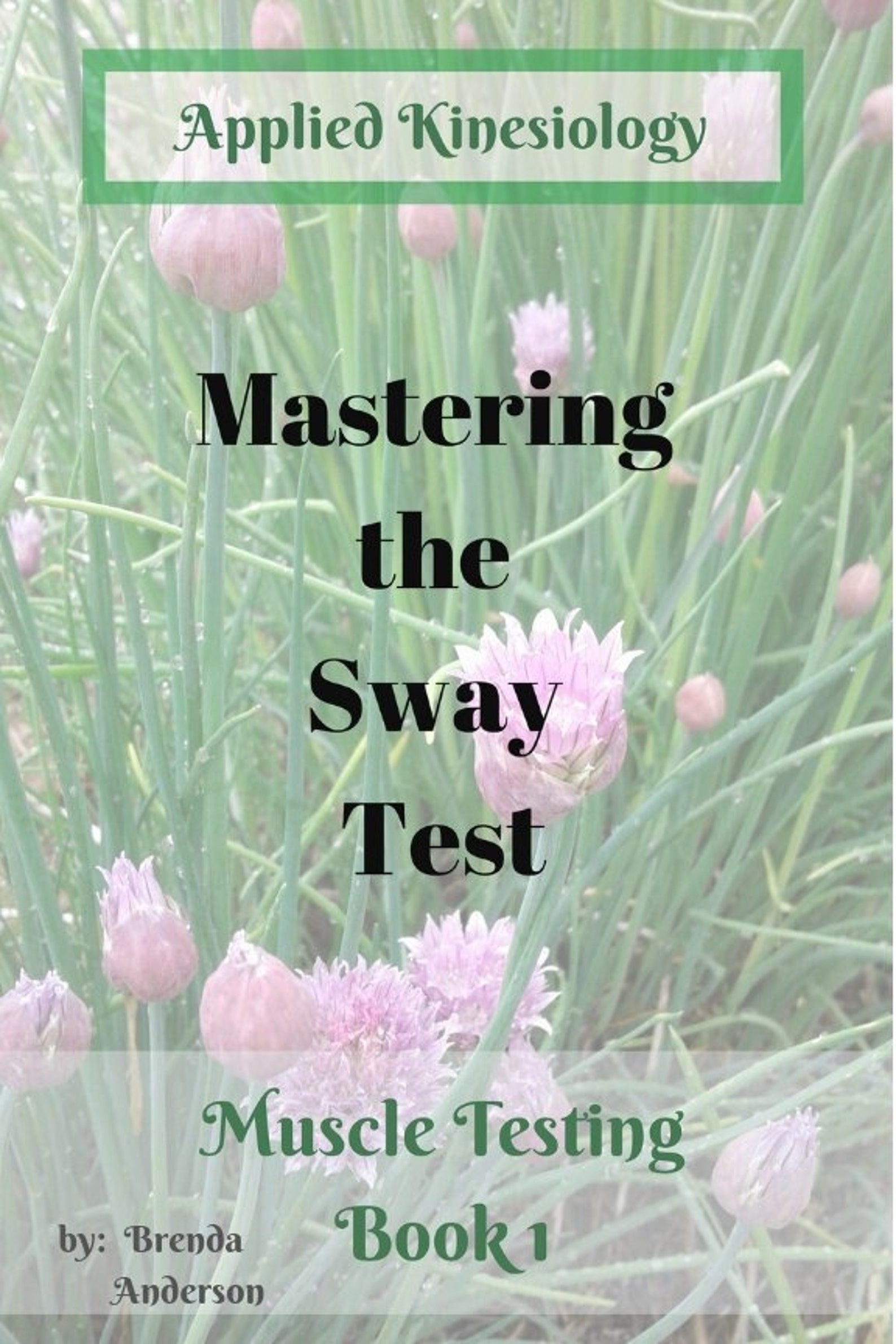 Mastering the Sway Test: Muscle Testing Book 1, Applied Kinesiology ...