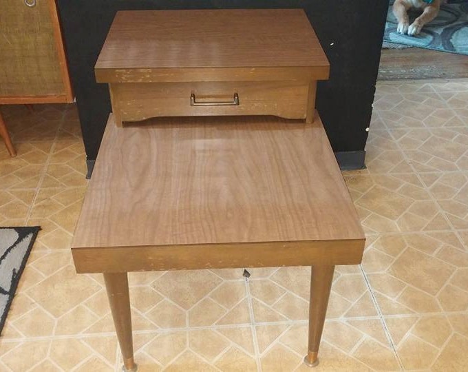 Mid Century Mersman Two-tier End Table - Etsy