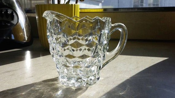 Crystal Creamer - Etsy