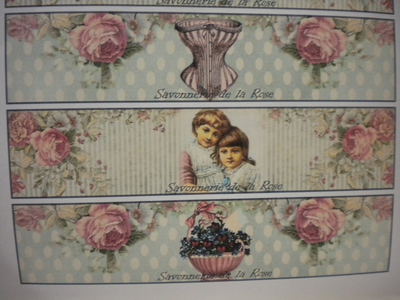 Victorian / Paris Labels / Wraps (6) - Etsy