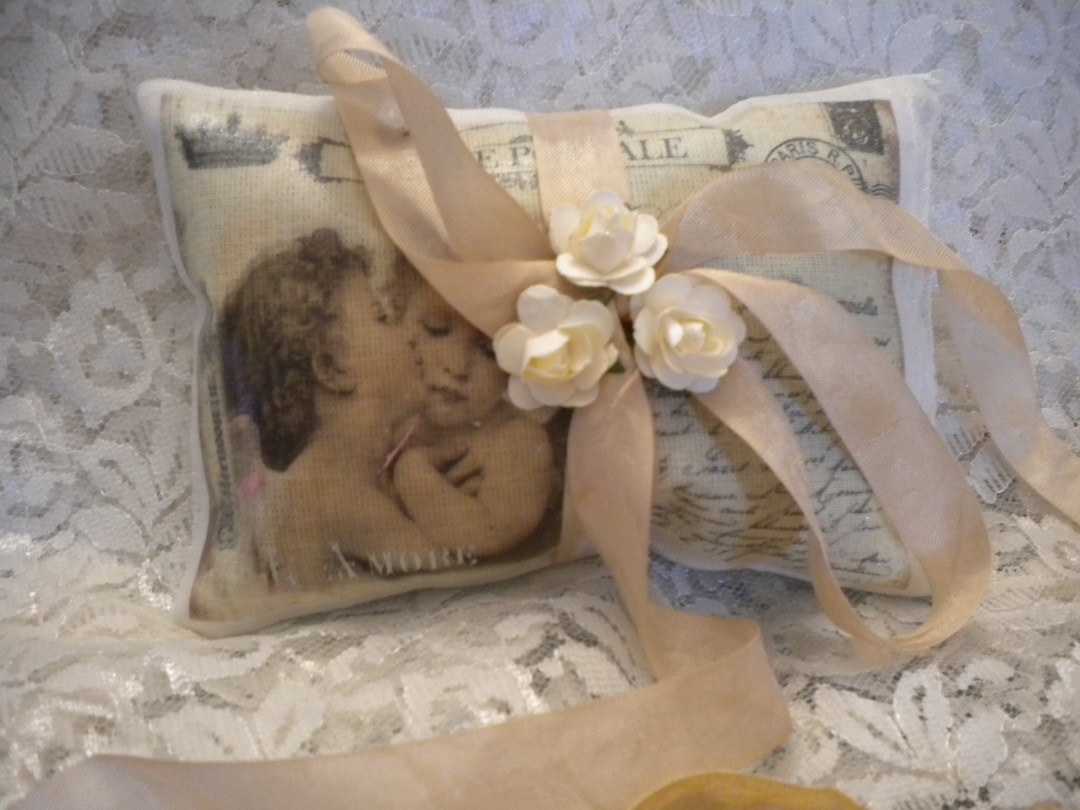 Lavender Sachet Victorian Angels - Etsy