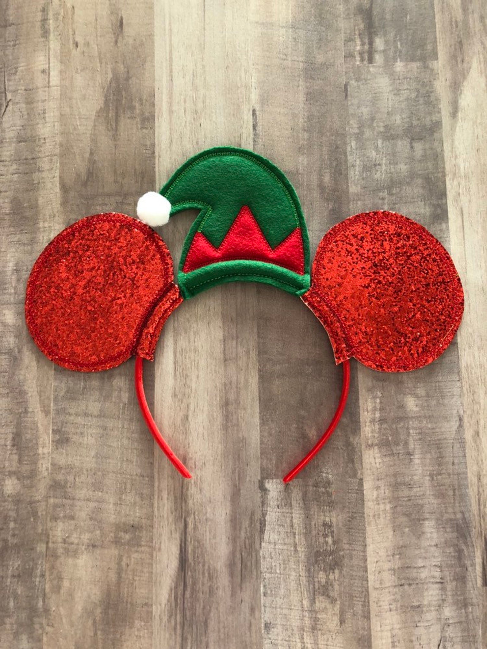 Very Merry Christmas Disney Ears Christmas Elf Ears Elf Hat - Etsy
