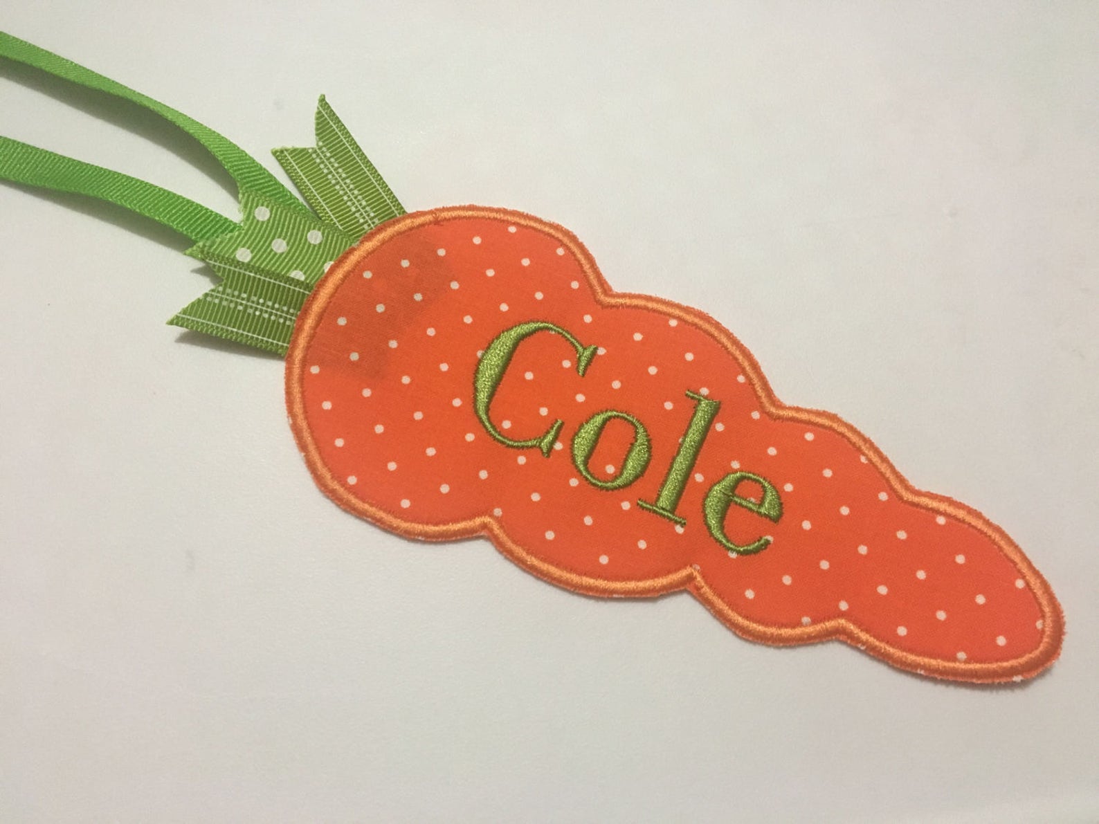 Easter Basket Name Tag Carrot Easter Name Tag Carrot - Etsy