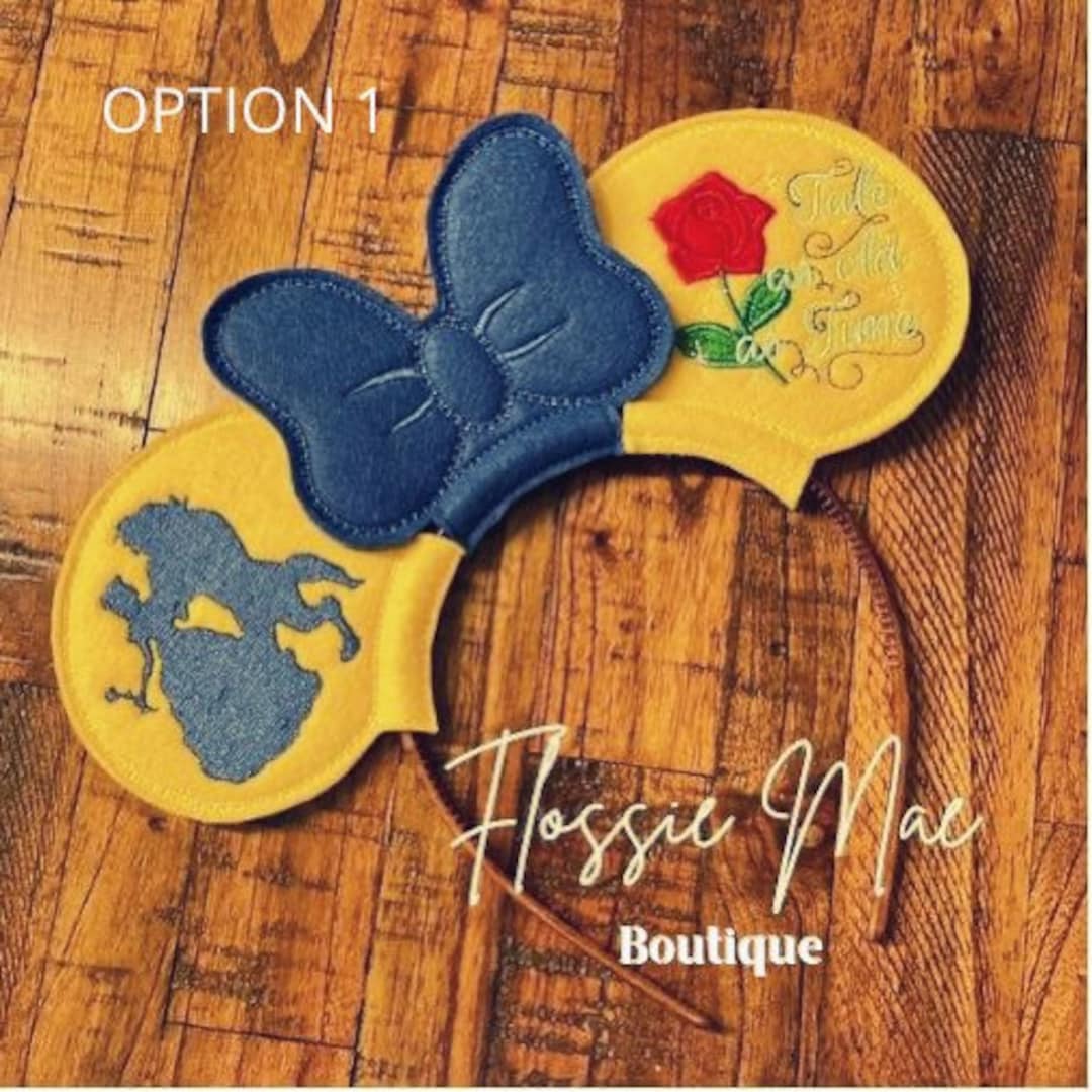 Disney Inspired Beauty and the Beast Ears - Etsy