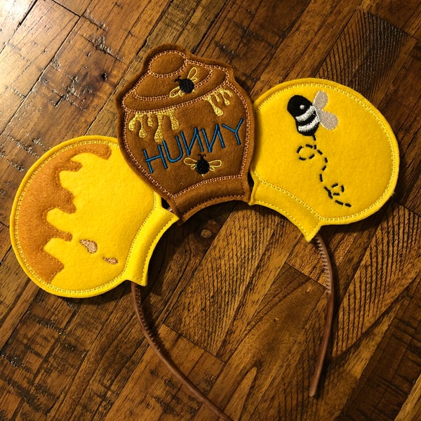 Winnie the Pooh Costume Ears - Etsy