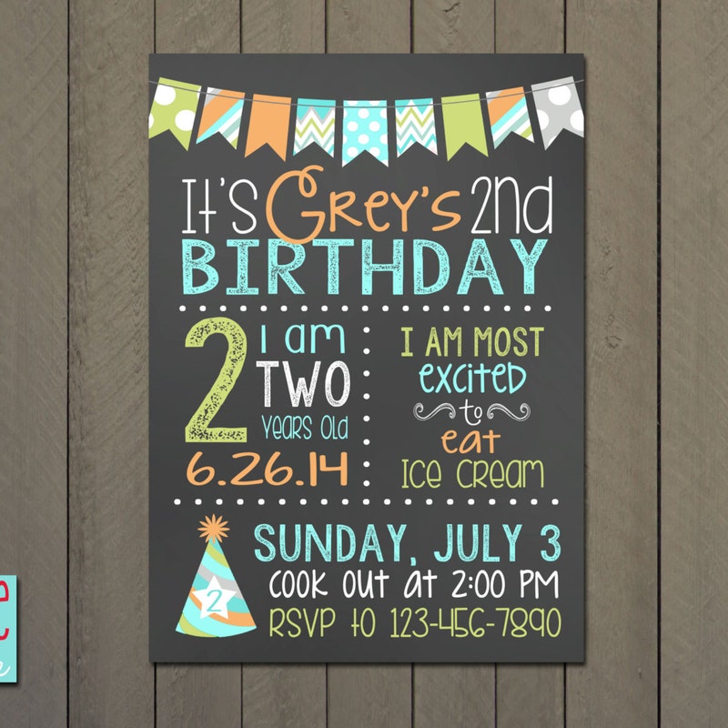Chalkboard Bunting - Etsy
