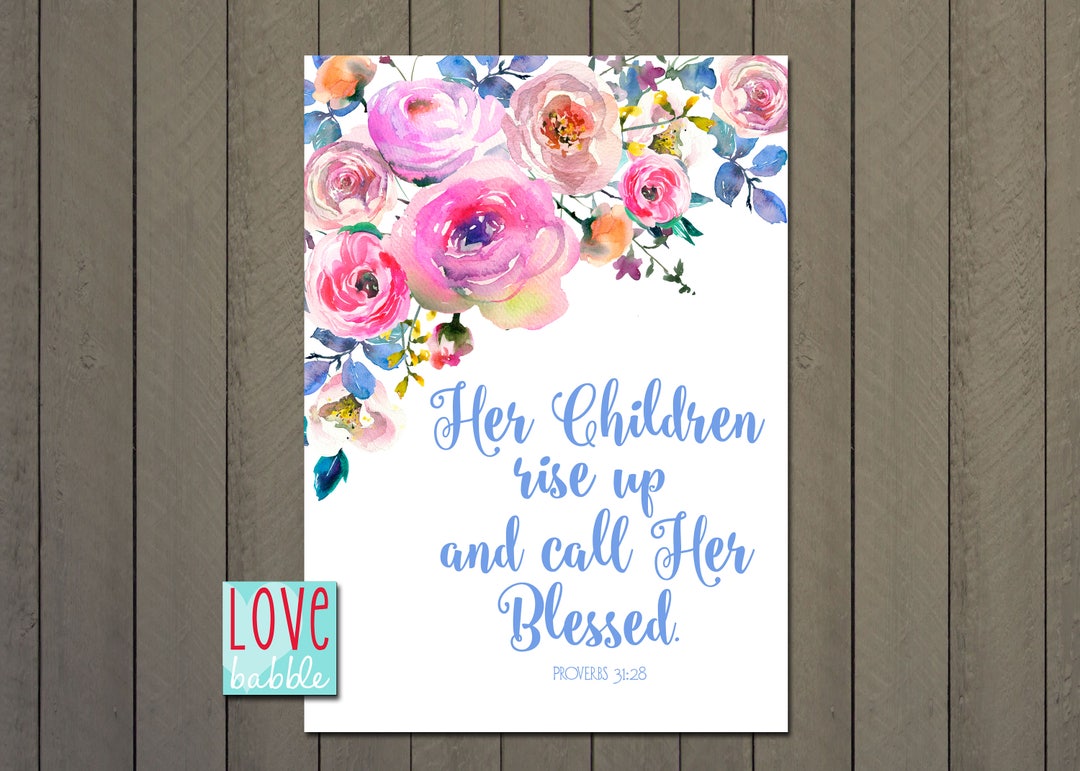 Mother's Day, God Mother's, Mother of the Bride, New Mom Gift, Wall ...
