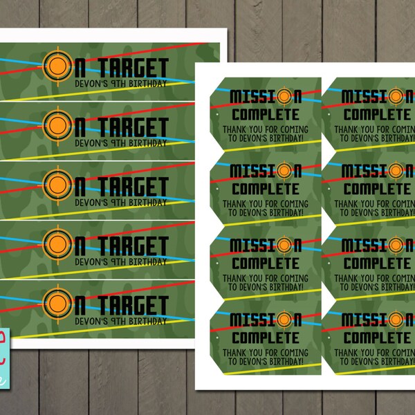 Mission Complete Tag - Etsy