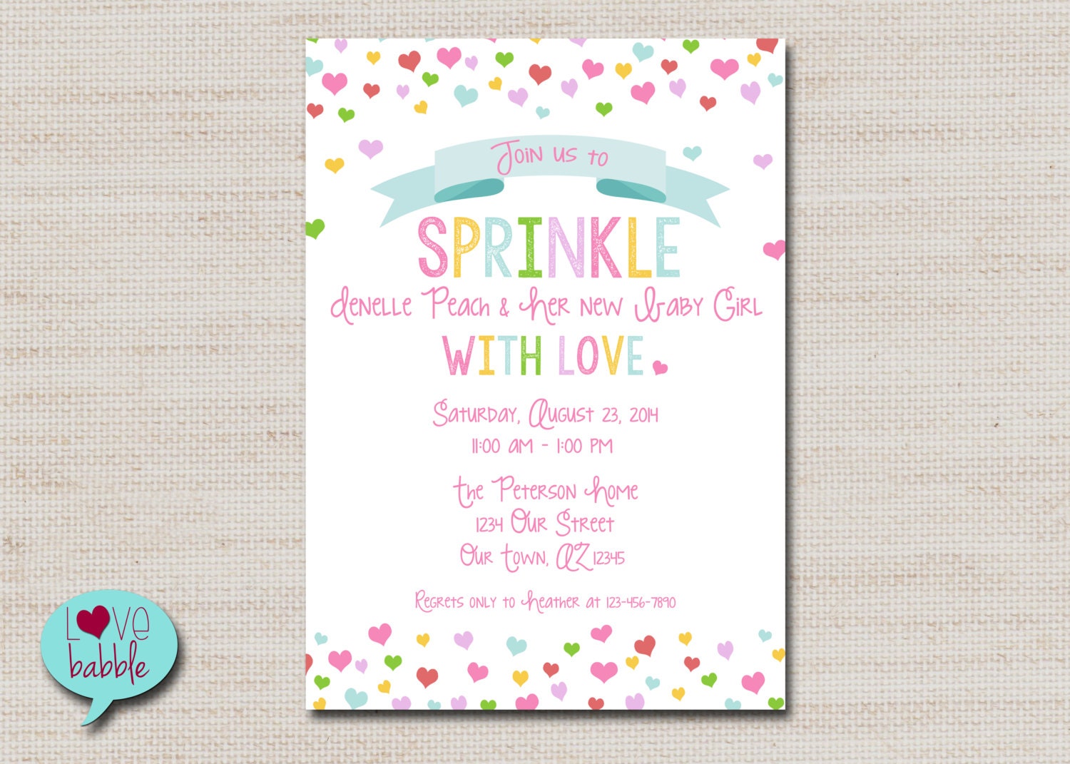 Baby Sprinkle, First Birthday, Sprinkle Party, Sprinkle With Love ...