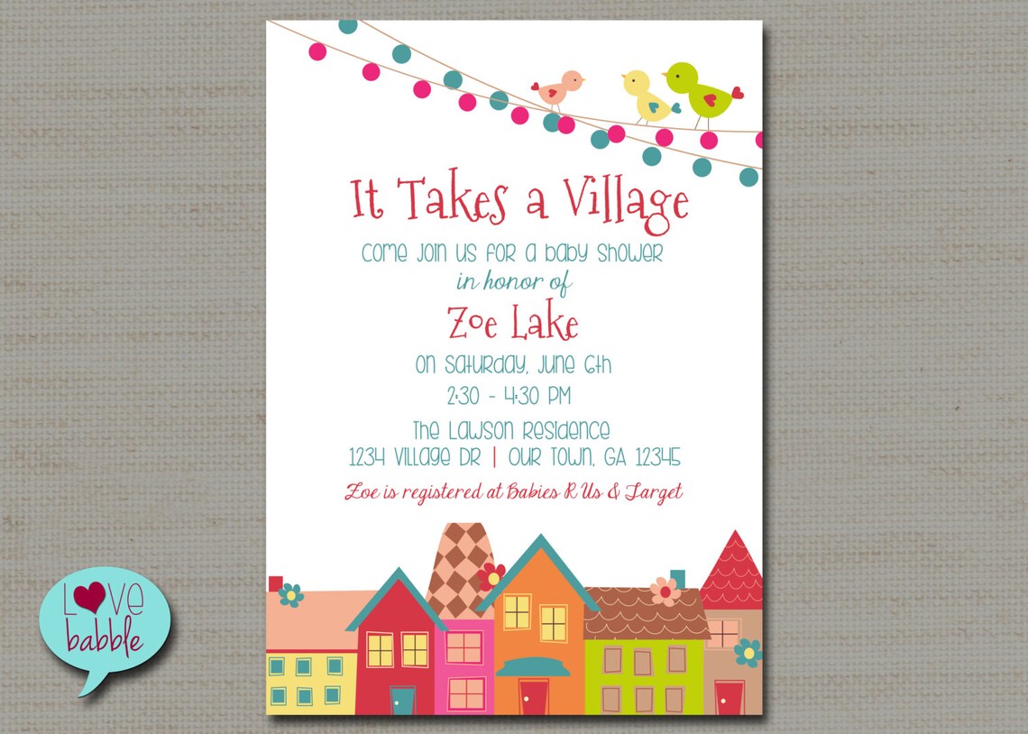 Baby Shower Invitation Adoption Shower Neutral Unisex Boy - Etsy
