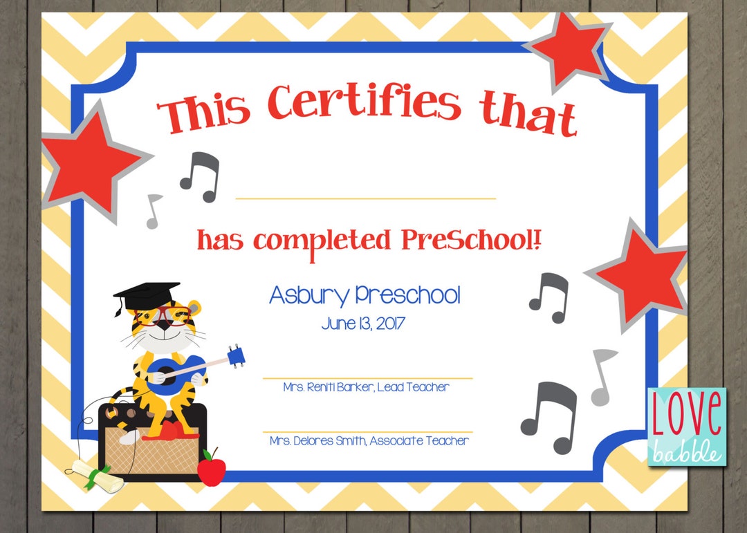 Kindergarten Preschool Graduation Commencement | Music | Guitar | Piano ...