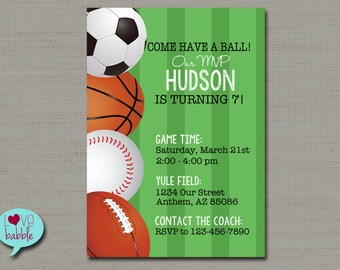 Field Day Invitation | Etsy