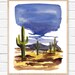 Arizona Watercolor Print - Etsy