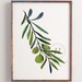 Olive Watercolor Print Kitchen Wall Art - Etsy