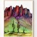 Arizona Desert, Watercolor Print - Etsy