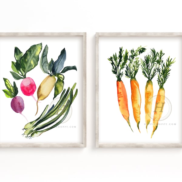 Vegetable Art - Etsy