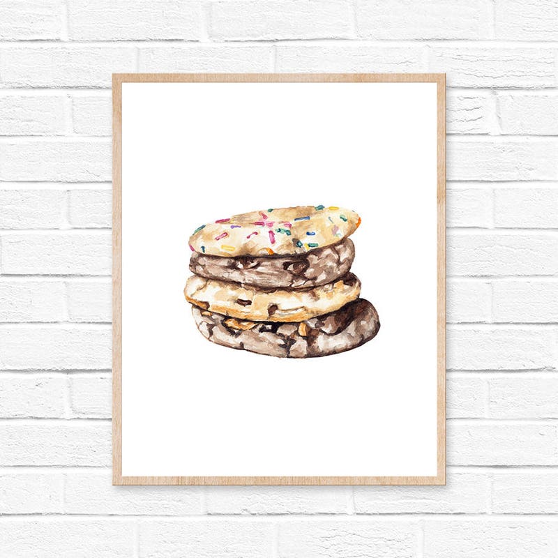 Cookie Illustration - Etsy