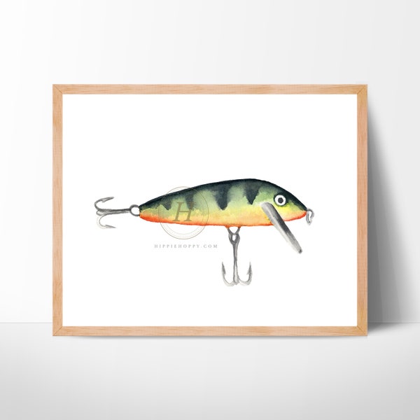 Fishing Lure Art - Etsy