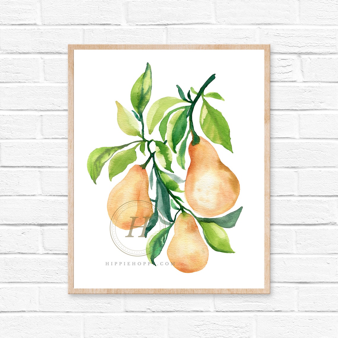 Pears Art Print - Etsy