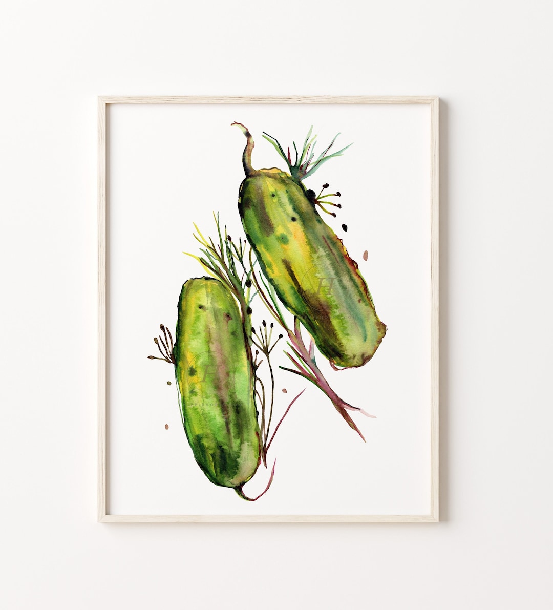 Pickle Painting - Etsy