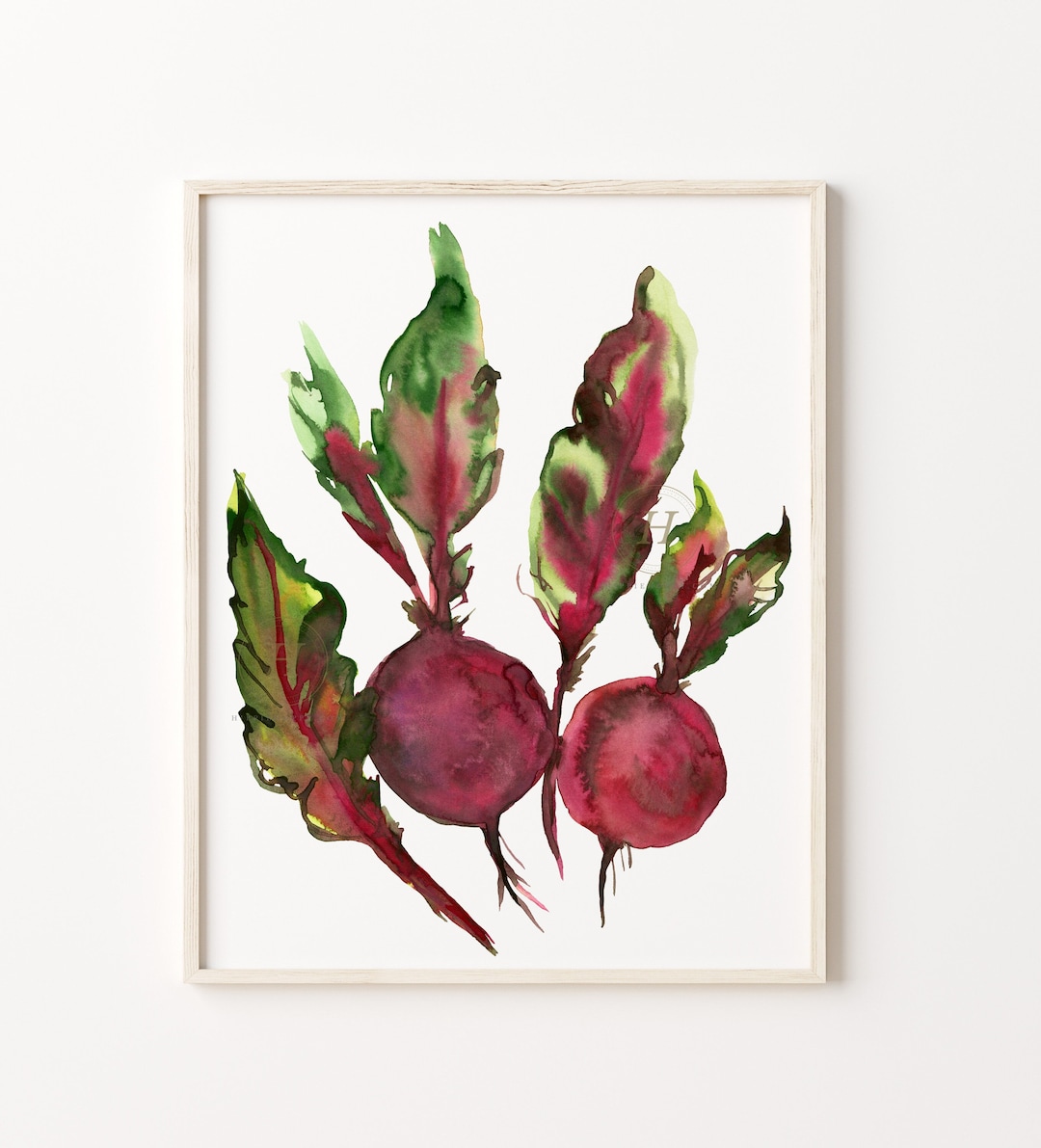 Beet Watercolor Painting, Kitchen Art Print - Etsy