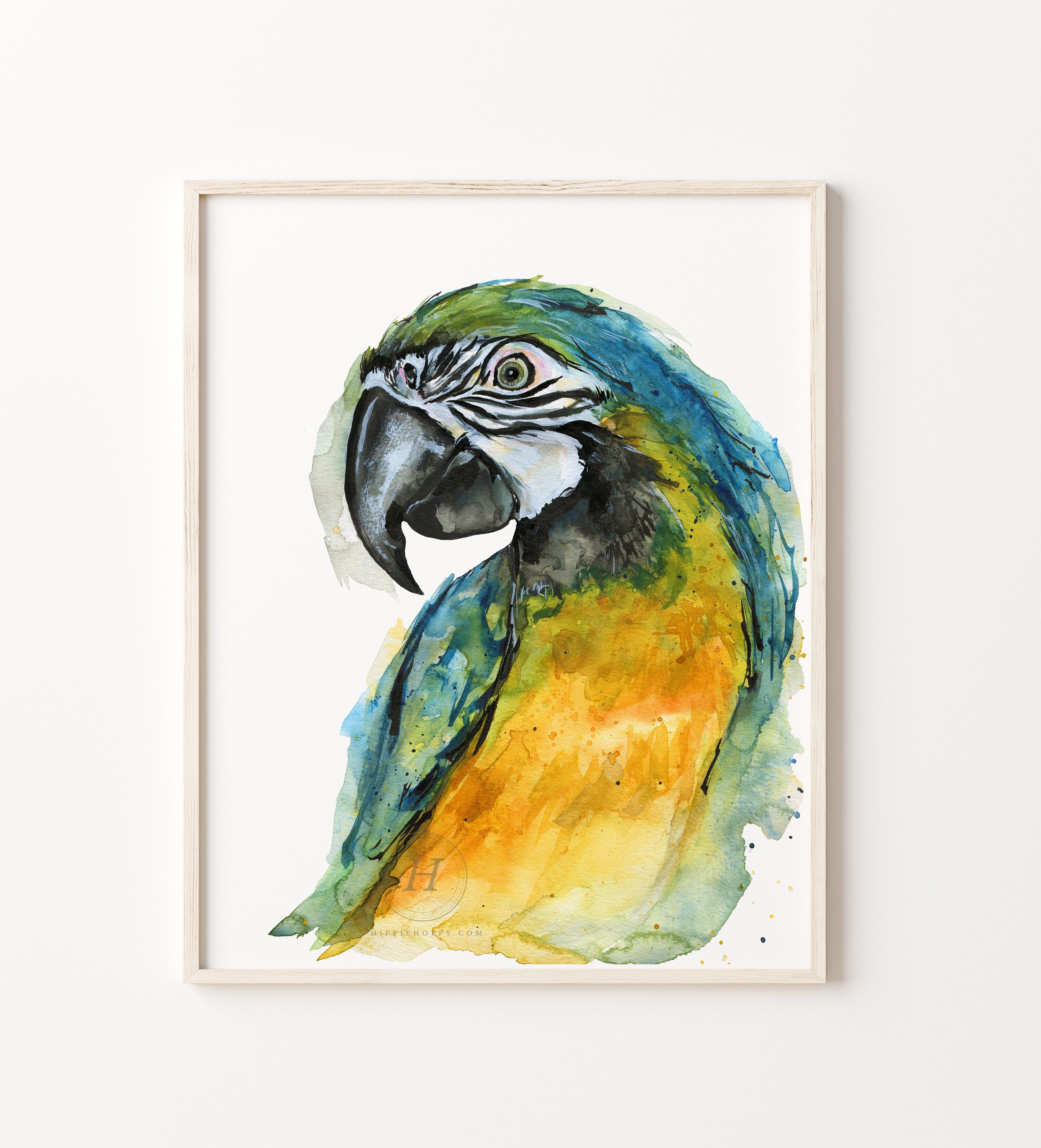 Tropical Bird Paintings