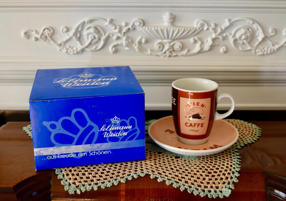 Vienna (wien) Coffee Cup and Saucer Seltmann Weider Made in Germany 8 ...