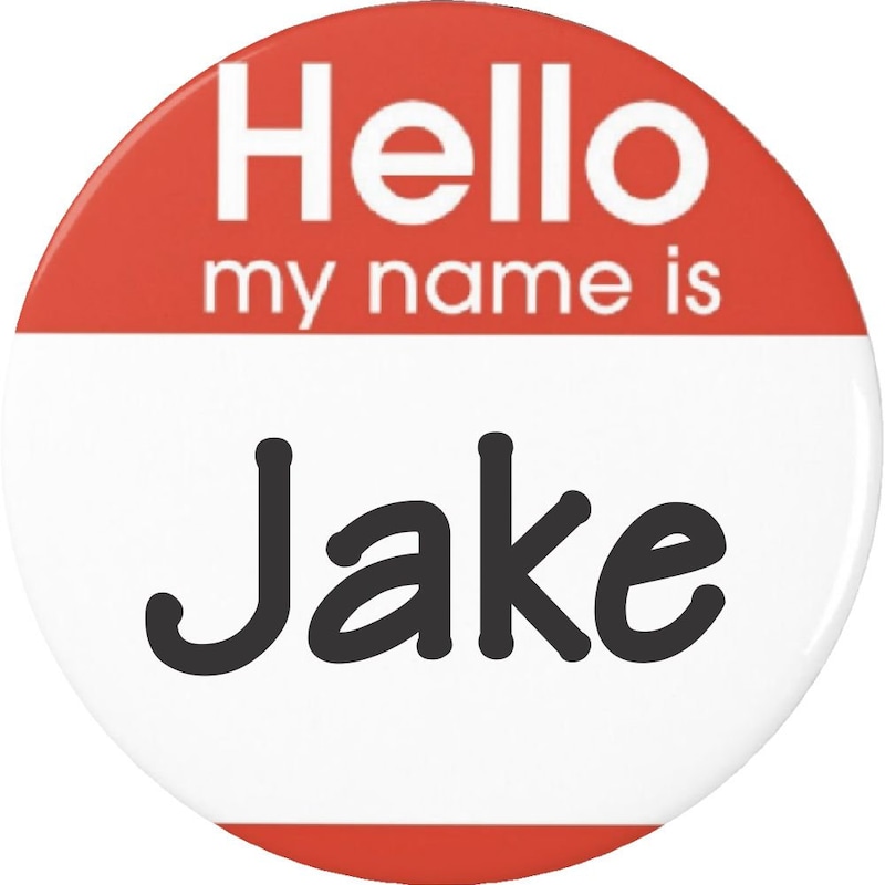 State Farm Jake Name Tag - Etsy