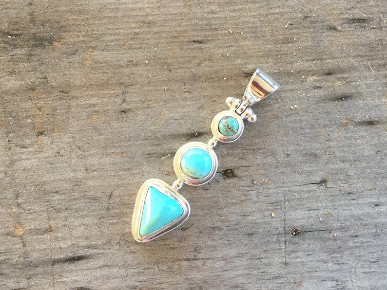 Beautiful Sky Blue Australian Natural Turquoise Pendant | Etsy