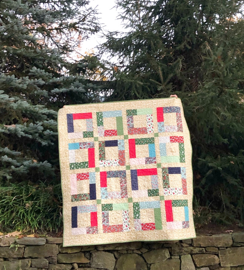 Log Cabin-ish PDF Quilt Pattern - Etsy