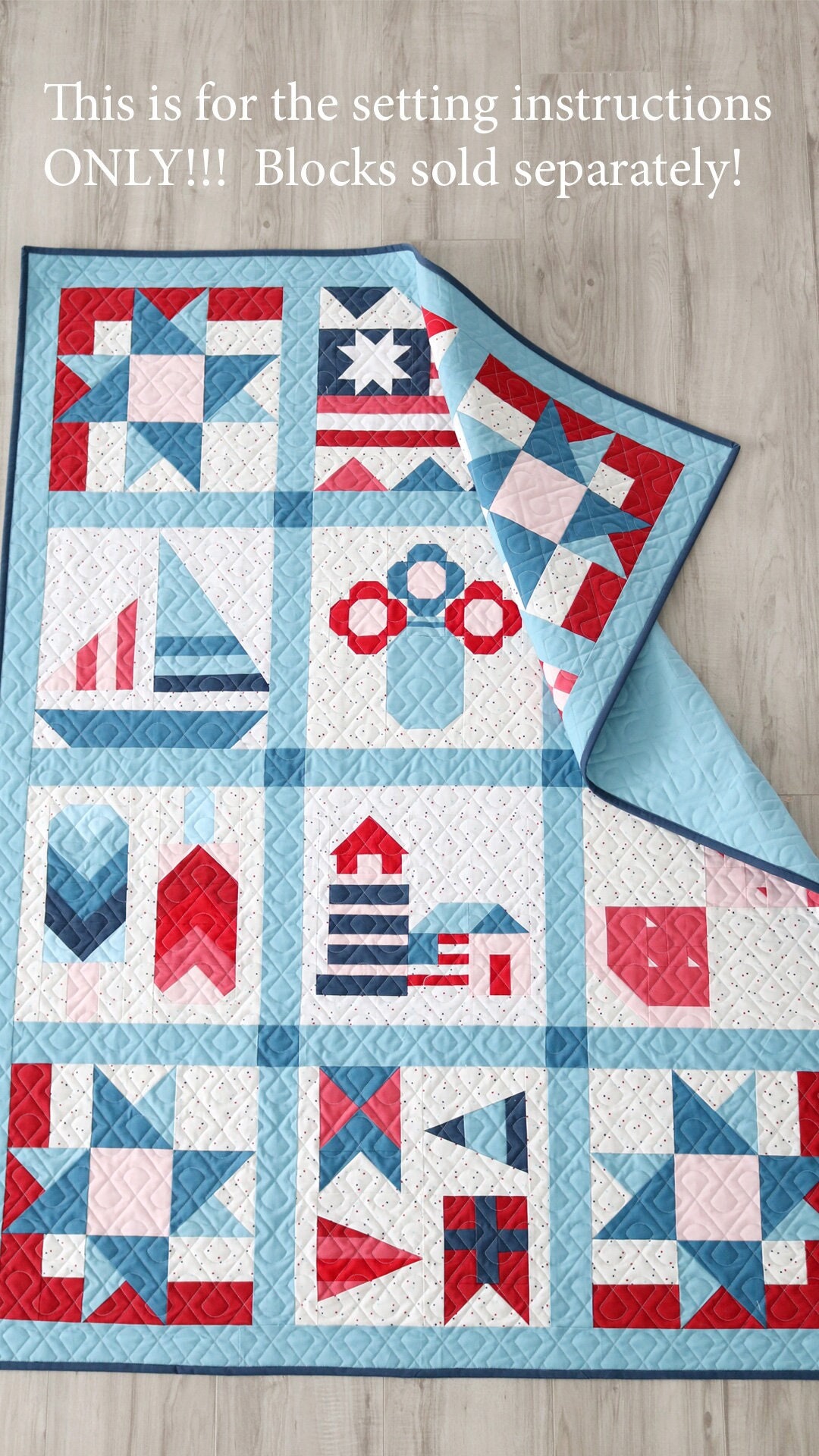 Finishing Instructions for the Summer Block Party ONLY, Blocks Sold ...