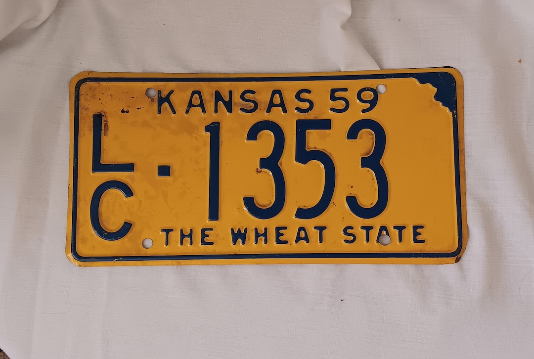 Vintage Car License Plate, Antique Cars, Mechanic, Gift, Father's Day ...