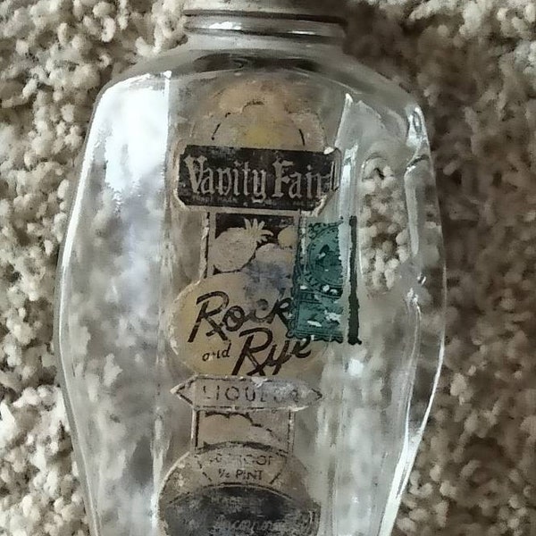 Antique Rye Bottle - Etsy