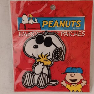 Vintage Snoopy Patches, Vintage ONS Charlie Patches, Vintage Peanuts Jean Jacket Embroidered ...