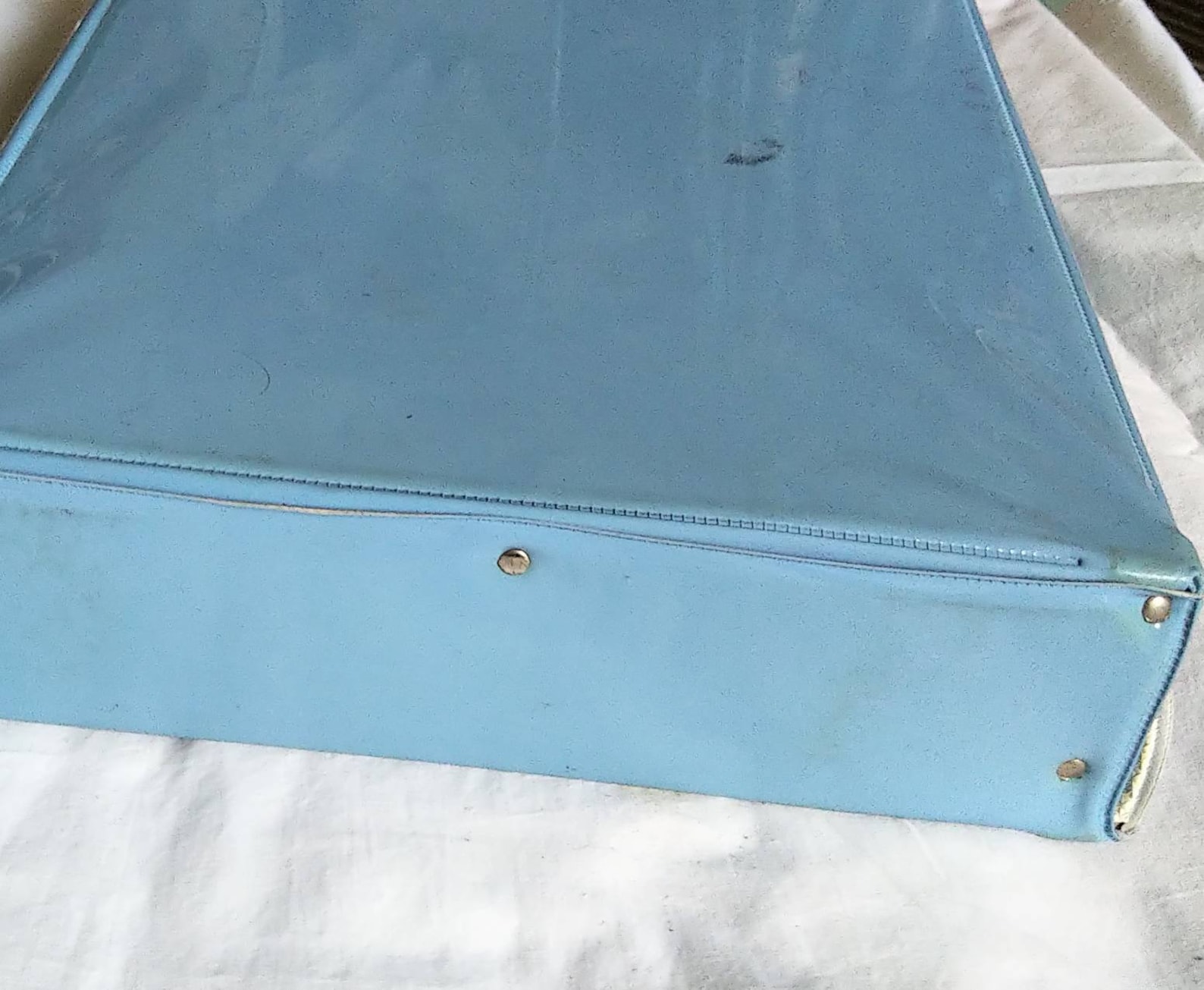 RARE Barbie Doll Case, Vintage Blue Barbie Accessory Case, 1960s Mattel ...