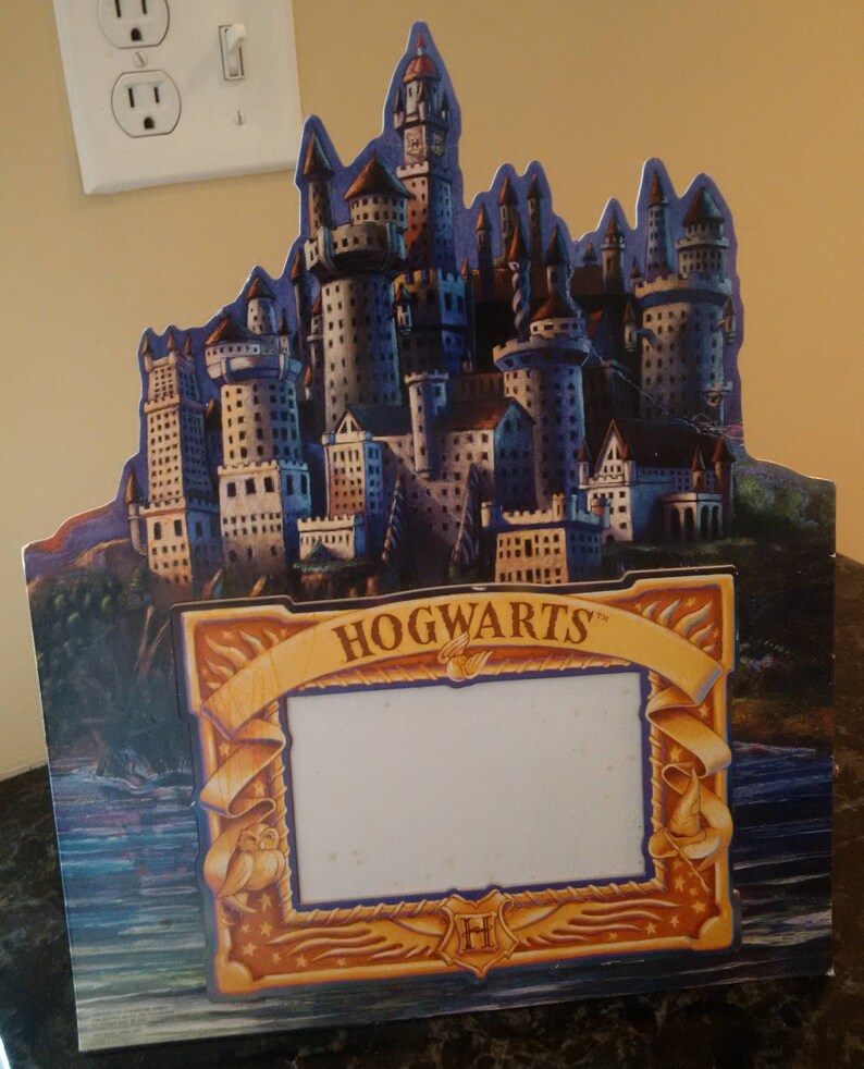 Harry Potter Hogwarts Picture Frame Vintage Fantastic Beasts | Etsy