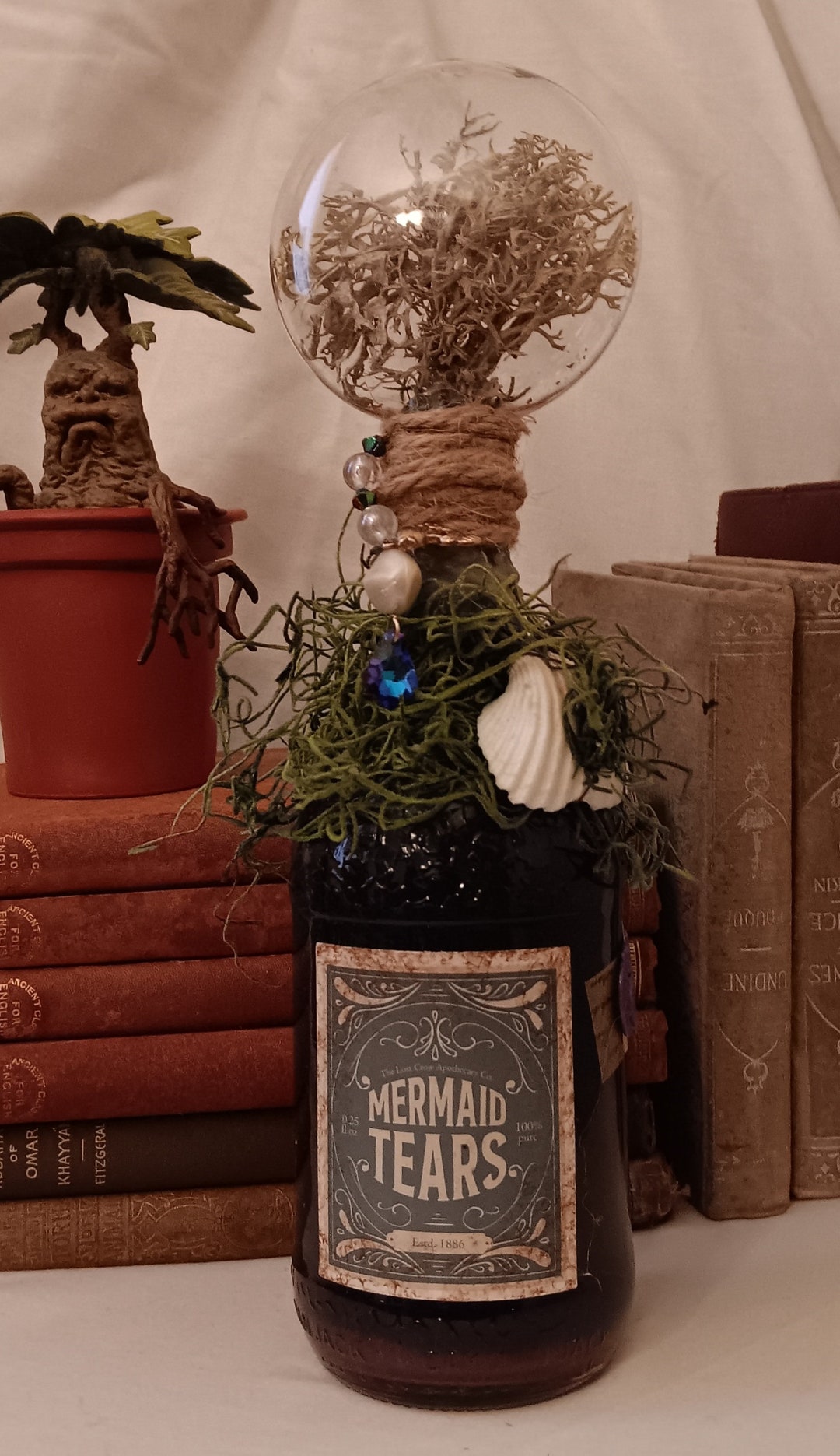Potion Bottle, Mermaids, Mermaid Tears, Halloween Decorations ...